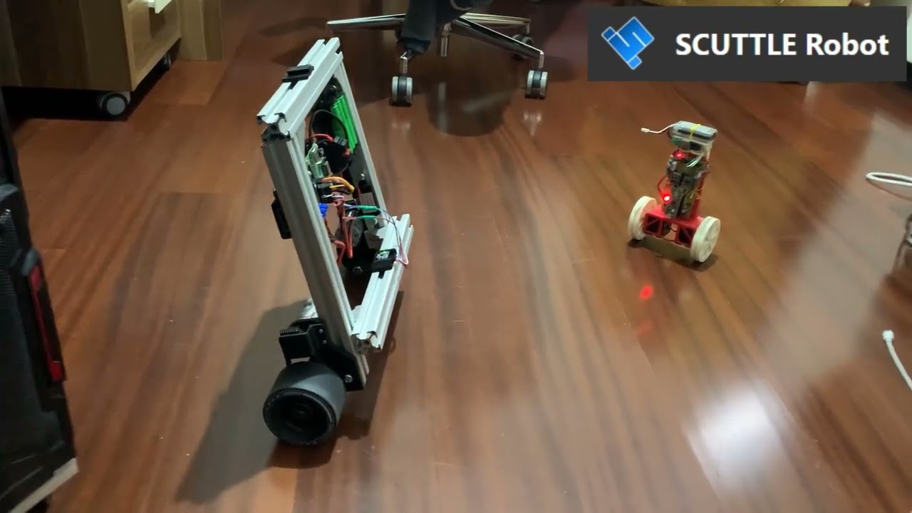 Balancing Upright with PID control – SCUTTLE Robot