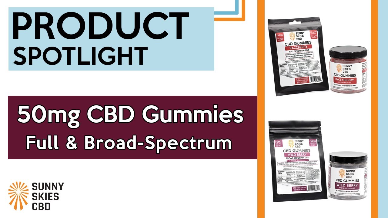 Product Spotlight: 50mg CBD Gummies