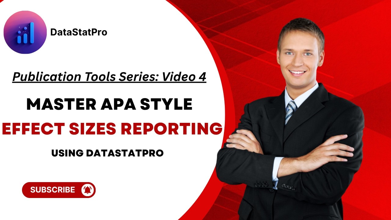 Effect Size Made Easy | Cohen’s d, Cramer’s V & APA Tables (Step-by-Step Guide)