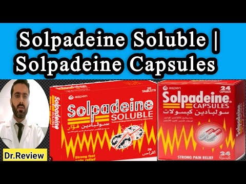 Pain killer solpadeine soluble & capsules uses & dose || Solpadeine how to use | Bodypain | Headache