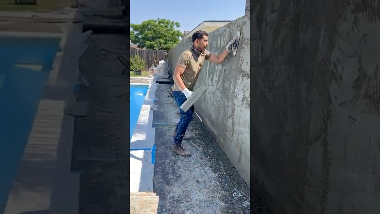 Making a block wall look really good with Stucco