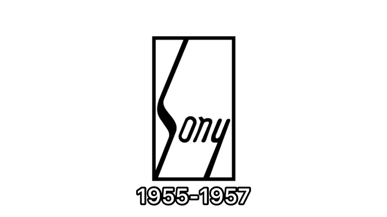 Sony historical logos reversed