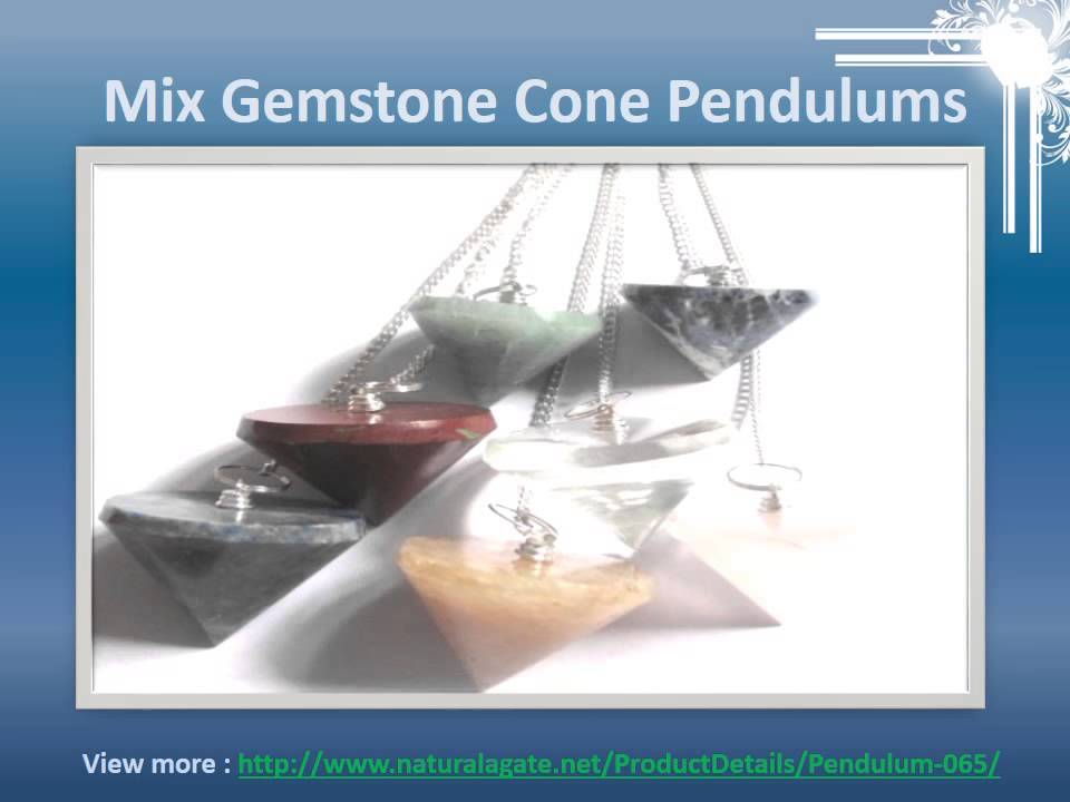 Fashionable Dowsing Pendulums