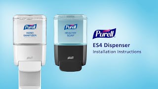 GOJO Purell ES4, Soap Dispenser, 1.200 ml, Push Style, White 5030-01