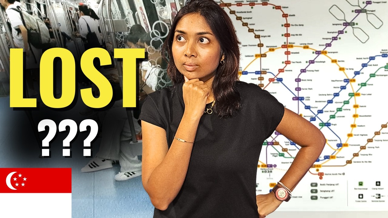 🇸🇬 Singapore MRT Map Explained (Don’t Get Lost!)