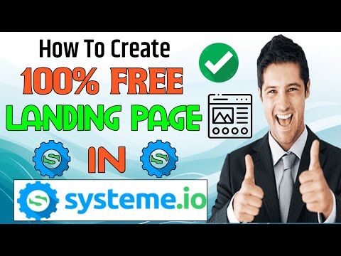 how to create landing page in systeme.io|Systeme.io me landing page kaise banaye|Warrior plus|