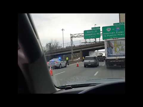 95 South water main break in richmond VA.