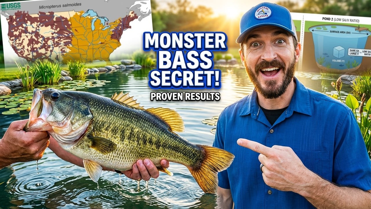 Build Your Dream Bass Pond From Scratch!