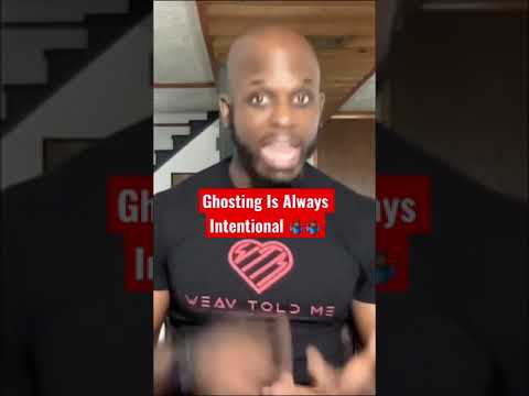 Ghosting Is ALWAYS Intentional, It Wasn’t A Mistake They Ghosted You #shorts #ghosted