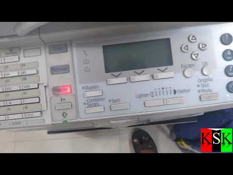 Ipaddress add network printer in English | Ricoh aficio mp2000le | @ksktamiltech4130