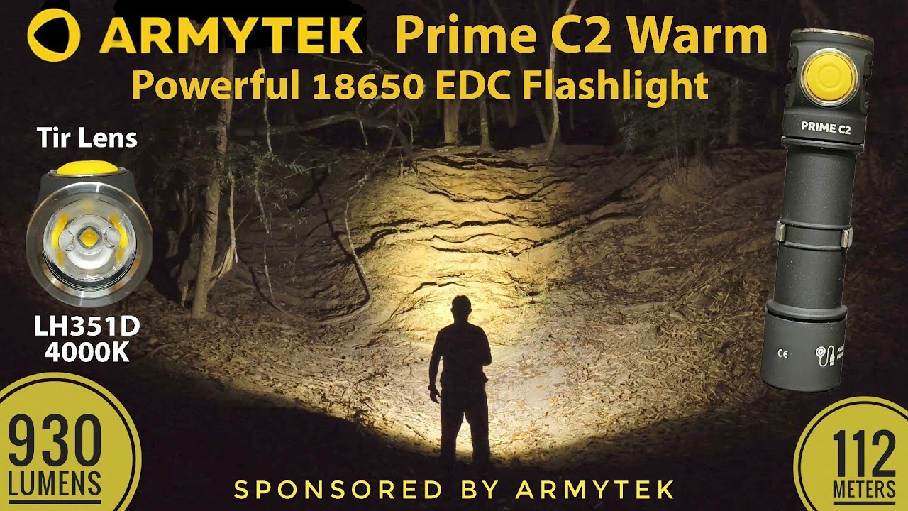 Armytek Prime C2 Warm Review - 18650 Flashlights - BudgetLightForum.com