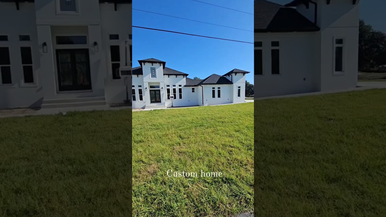 We recently completed this custom home for a client. #customhome #customhomebuild #floridahomebuild