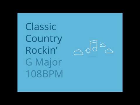 Classic Country Rockin’ – G Major – 108 BPM – TrackingBacks