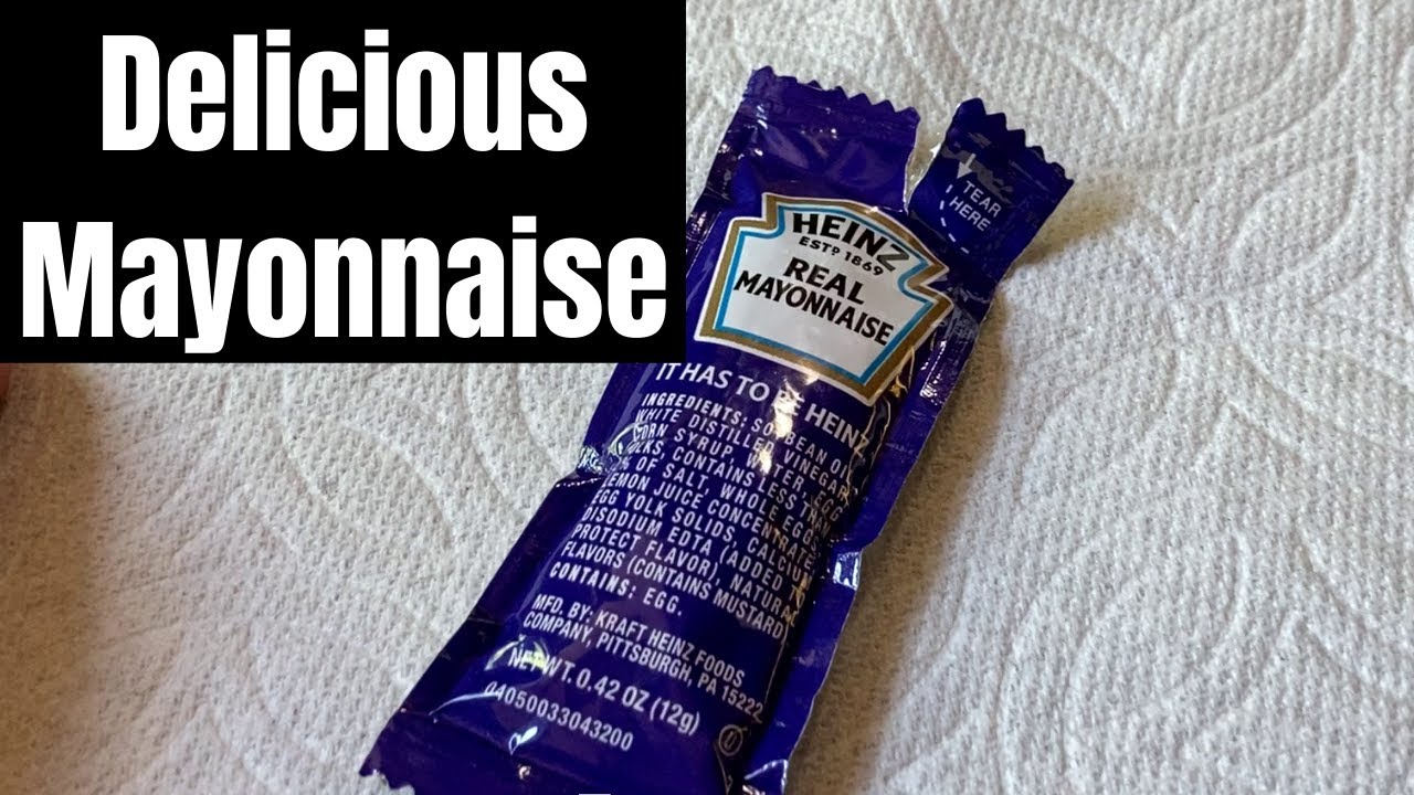 Heinz Real Mayonnaise Packets