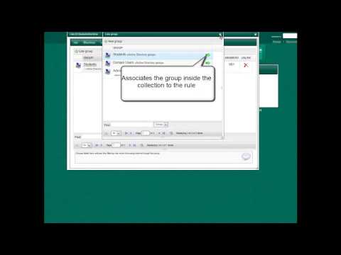 Create a time rule with the Web filtering engine