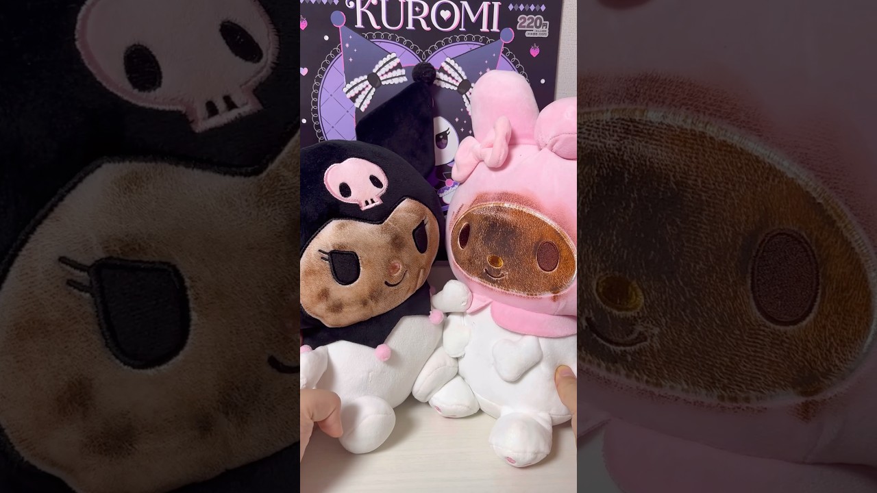 Kuromi & My melody snack 🩷💜🖤 #sanrio #kuromi #mymelody #kawaii #cute