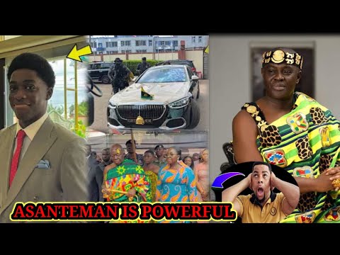 EII😱 DORMAAHENE MEET OTUMFOUR TODAY IN ACCRA, HIS SON GRADUATION, THE AIRPORT CITY CENTRE IS BEAUTIF