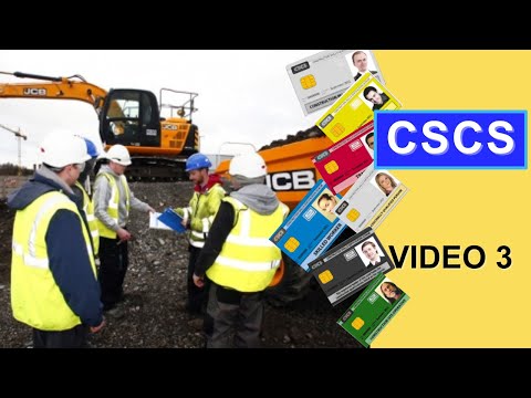 Free CSCS Mock Test Practice Full | New 50 Different Questions And Answers UK Test Video 3 2024