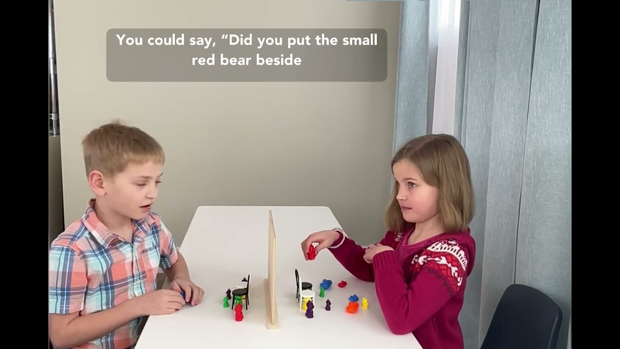 Barrier game with 2 children