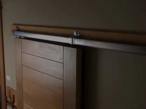 Box Rail Sliding Barn Door Hardware | Demonstration