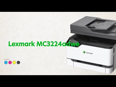 Lexmark MC3224adwe imprimante multifunctions laser couleur - Gamme Lexmark GO Line™ Français