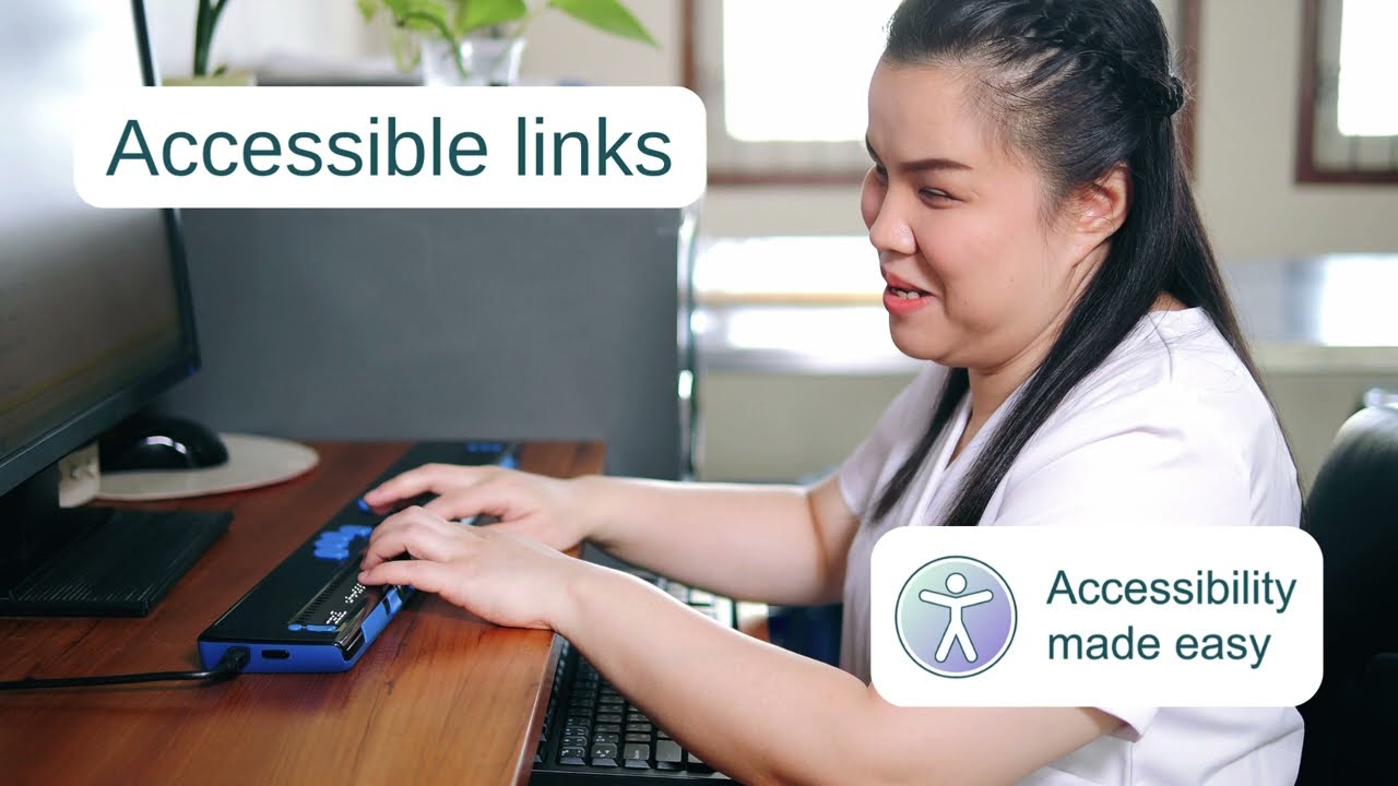 How to write accessible links