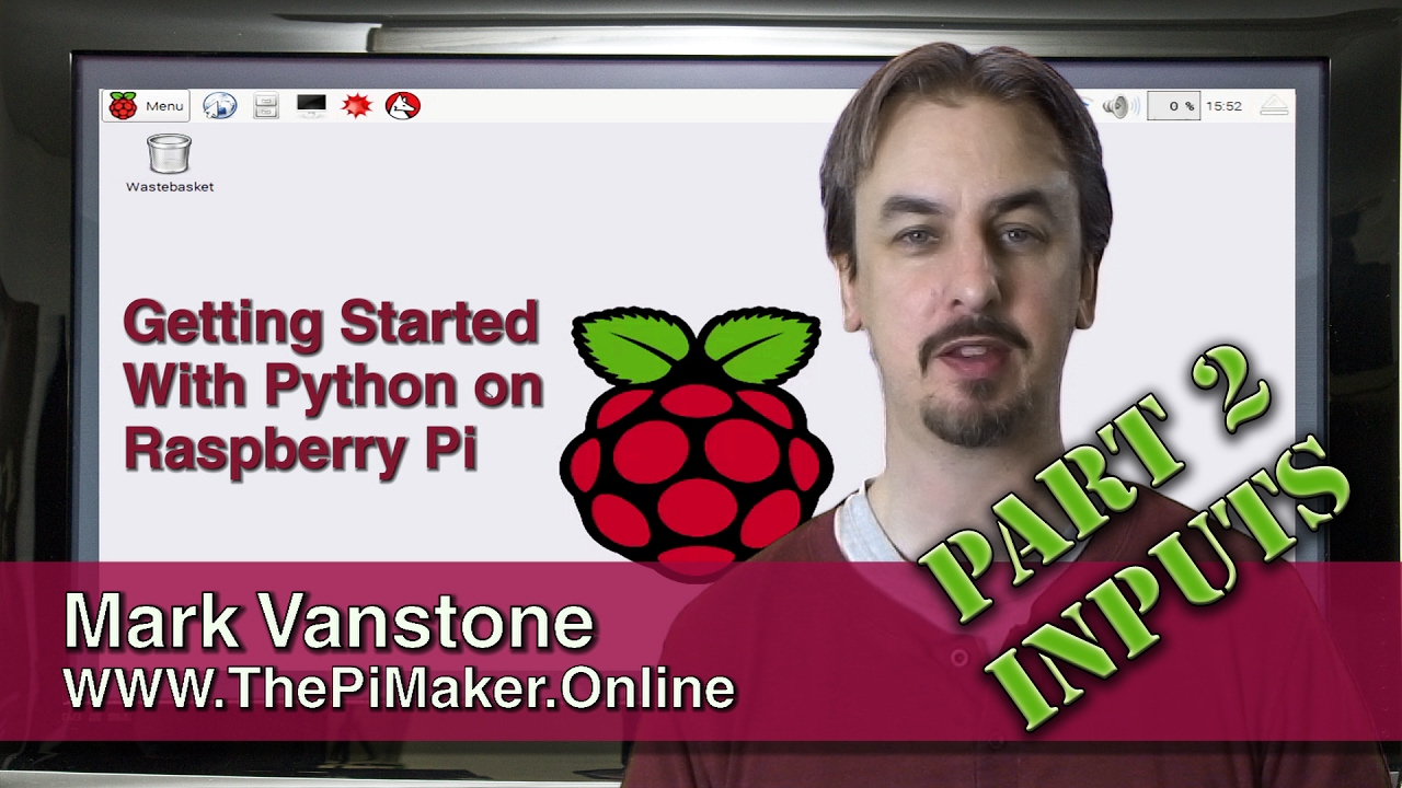 Raspberry Pi - Getting Started With Python 2 - Inputs