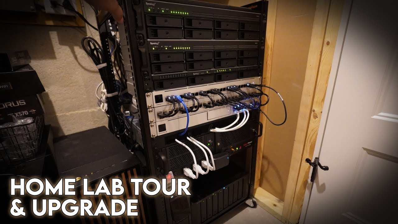 How I Power My YouTube Channel: Server Tour & Upgrades!