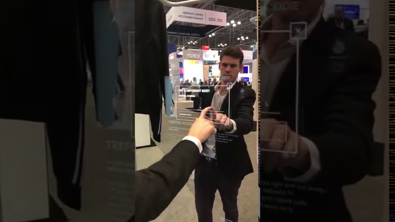 Pyramid Smart Fitting Room - live @ NRF2020