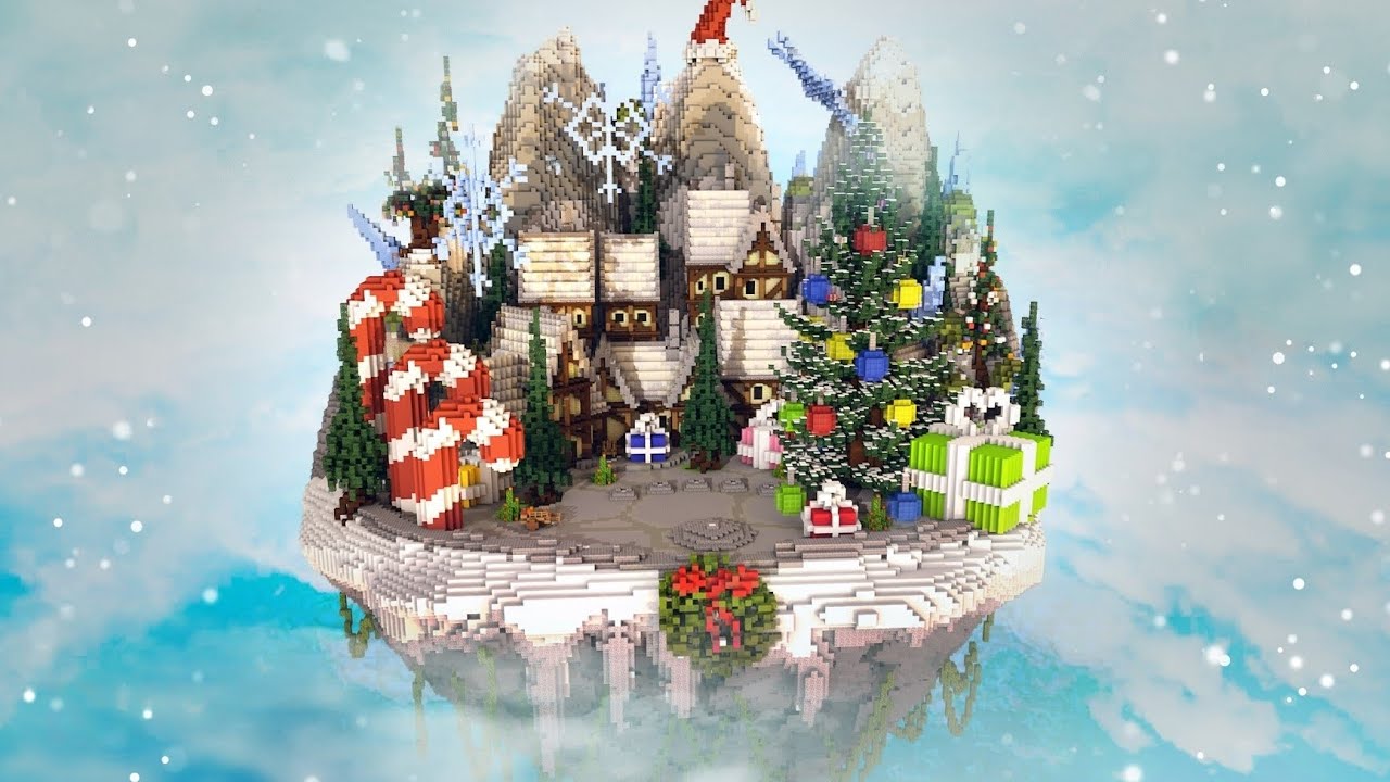 Best Minecraft Winter Lobby in 2024 | MINESPHERE | NETHERIX STUDIOS | MINECRAFT | #MINESPHERE