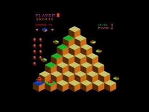 Q*Bert, 1982. Très grand jeu également | Dimarco's Blog
