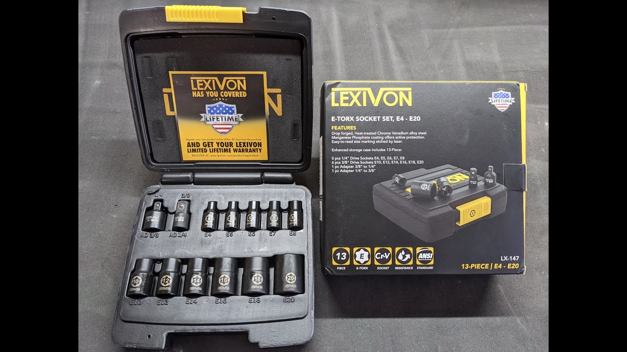 Lexivon 13 Piece E-Torx