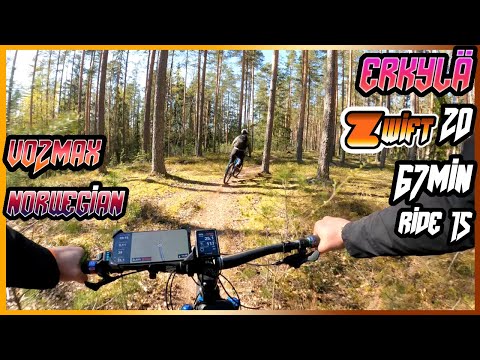 MyWhoosh 20 | Erkylä Norwegian VO2max Interval | Ride 15 eMTB 2024