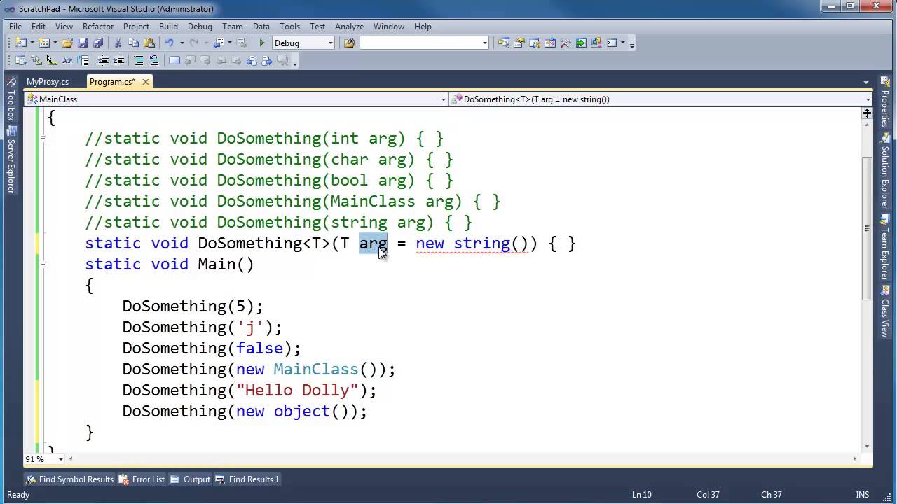 C# Optimizing Code Bloat Out