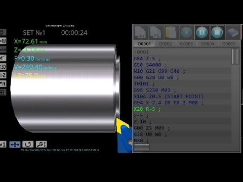 g94 fanuc // g94 cnc code milling // cnc g94 code