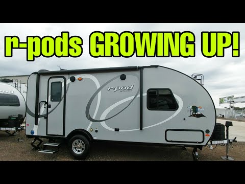 r-Pod Travel Trailers are growing up! Check these out! RP196, RP195, and RP192
