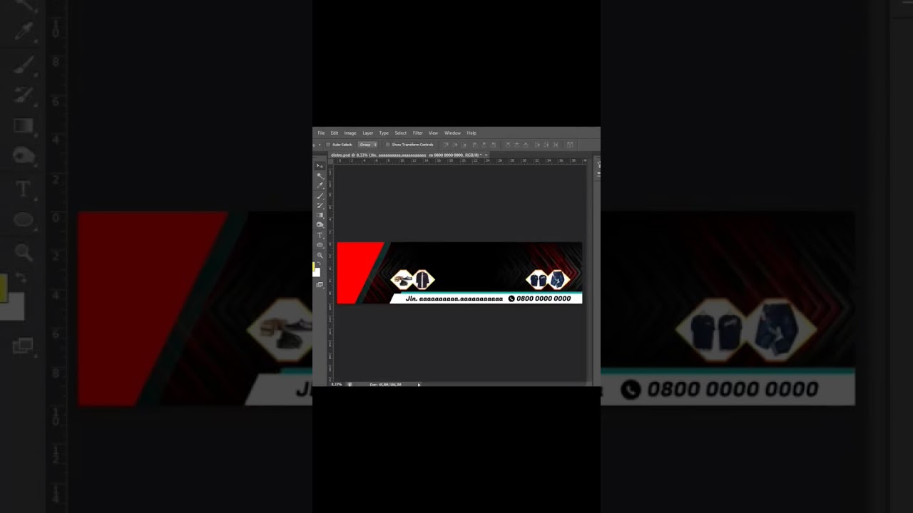 Desain Spanduk Distro