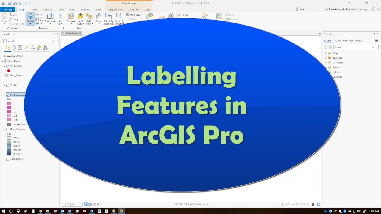 Labeling Features in ArcGIS Pro