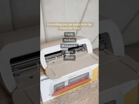Everything you can make with the Cricut Joy Xtra #cricutjoyxtra #cricut