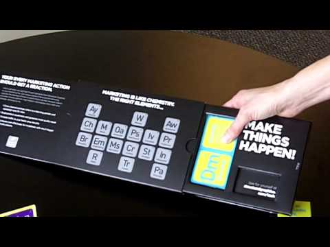 Web Key Mailer with 3 Pop-Up Cubes