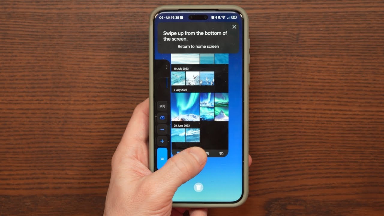 Using Android Gestures for Navigation
