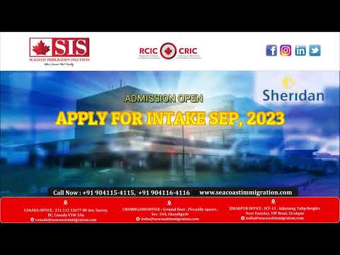 Best Sheridan College in Canada | Admission Process | Online Application Guideline | SIS