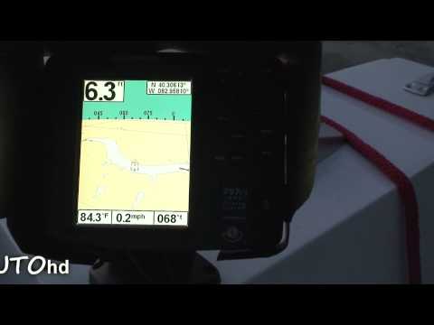JTO #100 : HUMMINBIRD 797 c2i SIDE IMAGING FISH FINDER w/ HOT MAPS