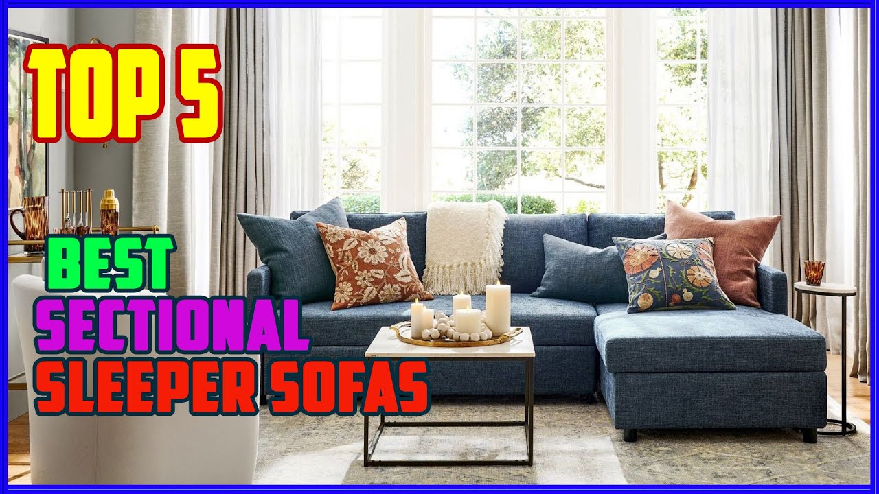 TOP 5 Best Sectional Sleeper Sofas 2026 | Game-Changer for Small Spaces – This Sofa Has It All