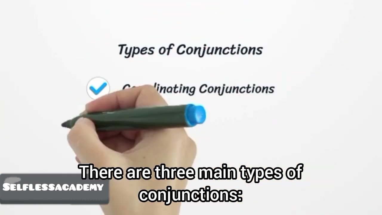 What Is a Conjunction? | Types of Conjunctions with Examples #partsofspeech #Selflessacademy 