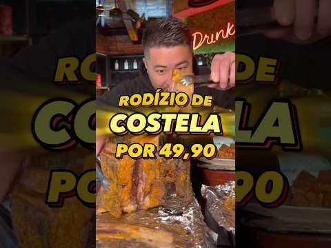🍖 RODÍZIO DE BUFFET DE COSTELA POR R$49,90 😱📍 Av. Lino Jardim, 646 - Santo André