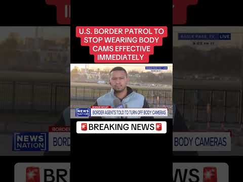US border patrol agents will stop wearing body cameras effectively immediately after Reddit #news