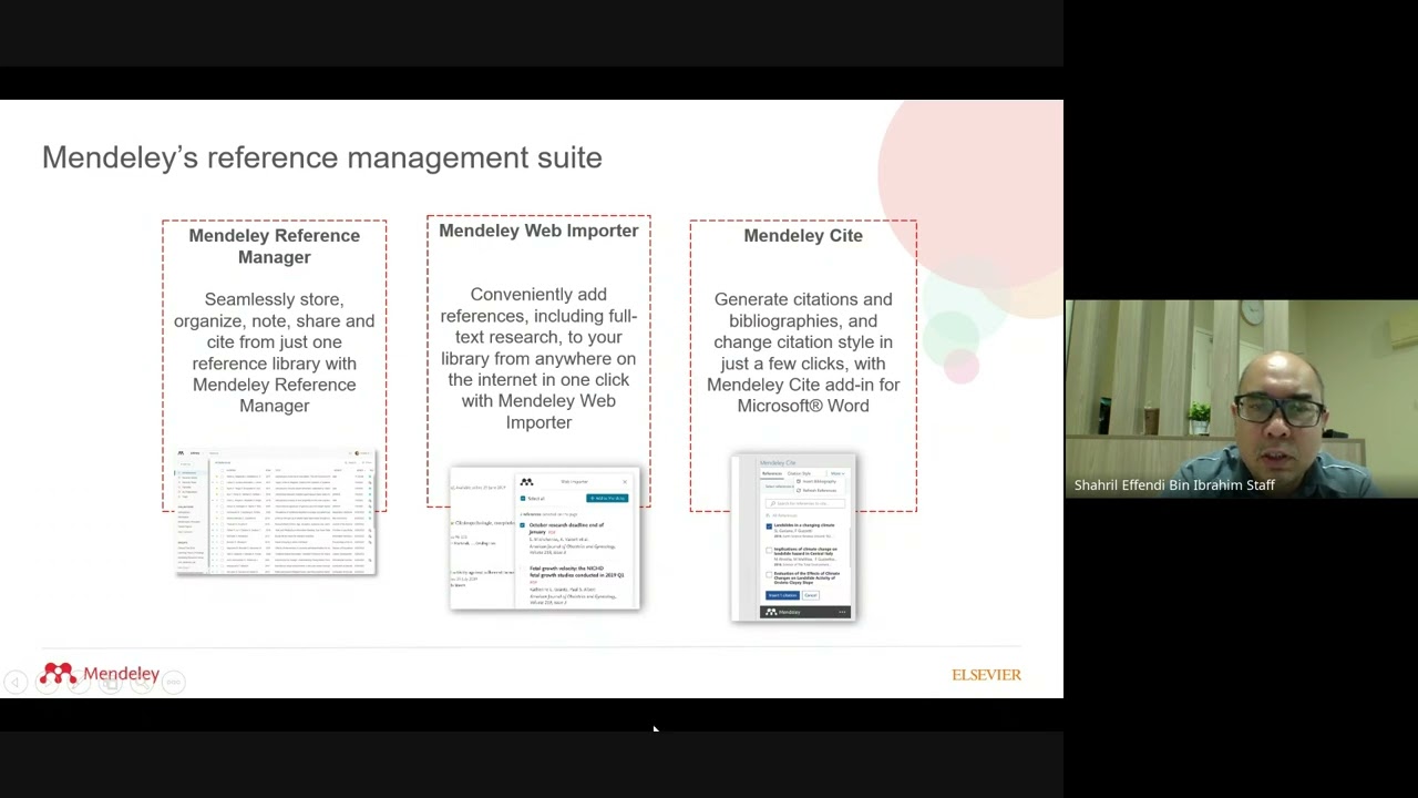 Introduction to Mendeley Reference Manager : Semester January 2026