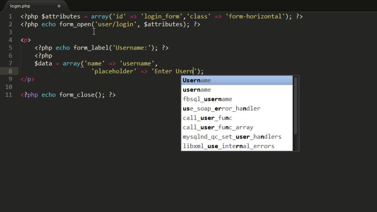 Codeigniter App Part 4 - Form Helper