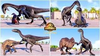Therizinosaurus All Perfect Animations & Interactions ???? Jurassic World Evolution 2 Dominion DLC Pack